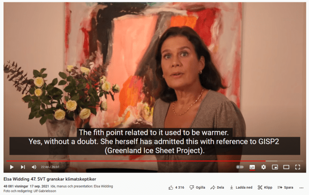 Så här långt från vetenskapen är Sverigedemokraterna och Elsa Widding ...